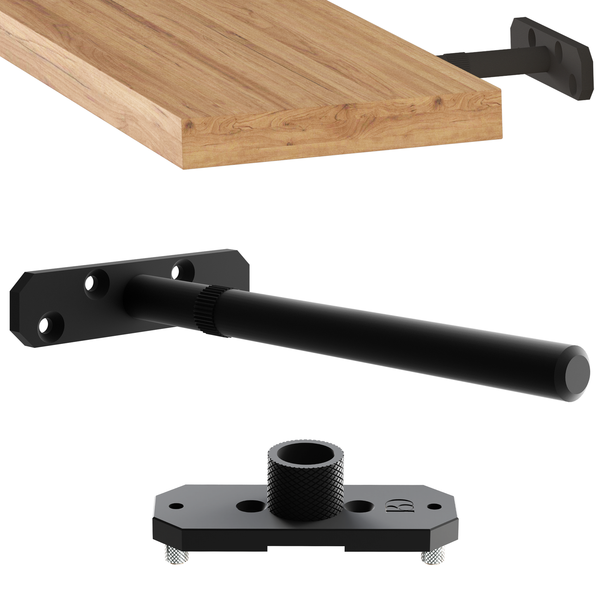 Bolt Floating Shelf Bracket